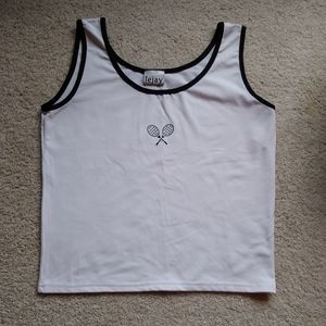 Vintage | Tops | Vintage Lejay Tennis Crop Xs | Poshmark